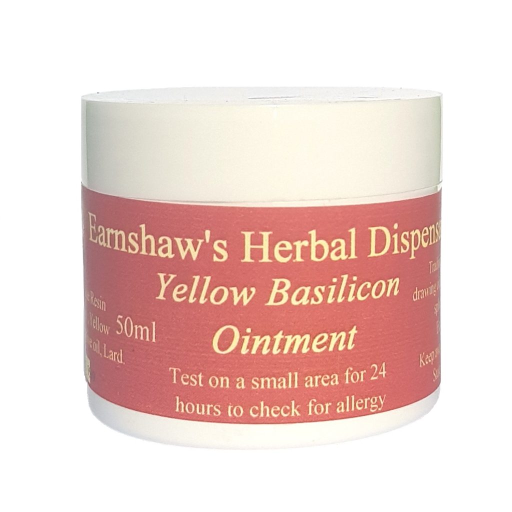 Yellow Basilicon Ointment 50ml - Earnshaw's Herbal Dispensary